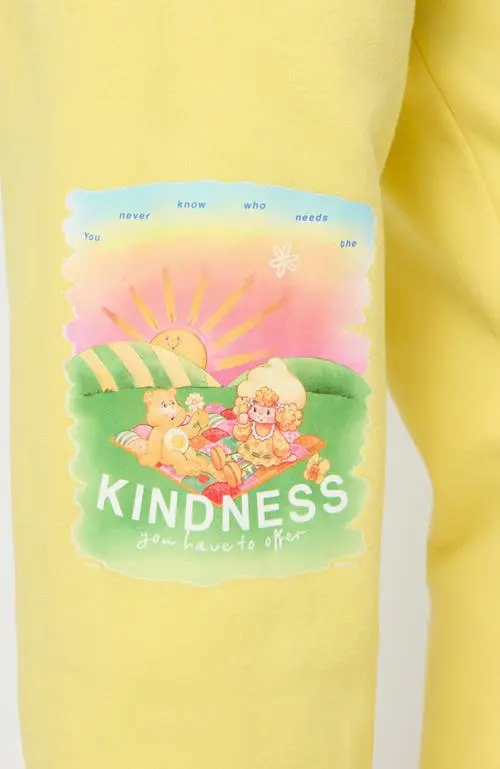 SAMII RYAN Offer Kindness Sweatpant - Yellow