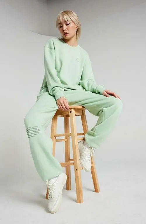 SAMII RYAN Smiley Connections Relaxed Fit Sweatpants
