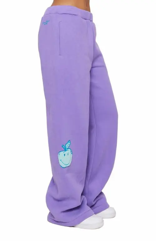 SAMII RYAN Smiley Collaboration "good Day" Sweatpants