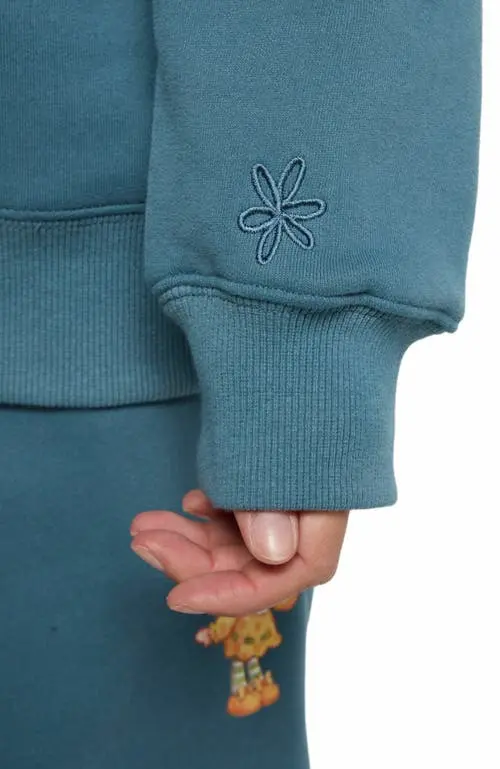 SAMII RYAN Offer Kindness Crewneck - Blue