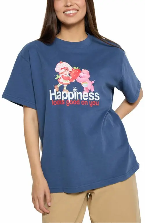 SAMII RYAN Happiness Looks Good Oversized Tee