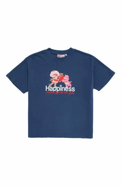 SAMII RYAN Happiness Looks Good Oversized Tee