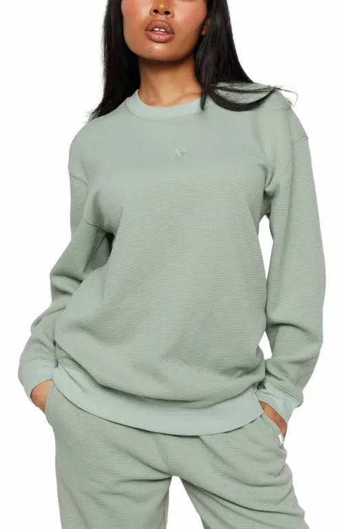 SAMII RYAN Smiley Thermal Crewneck