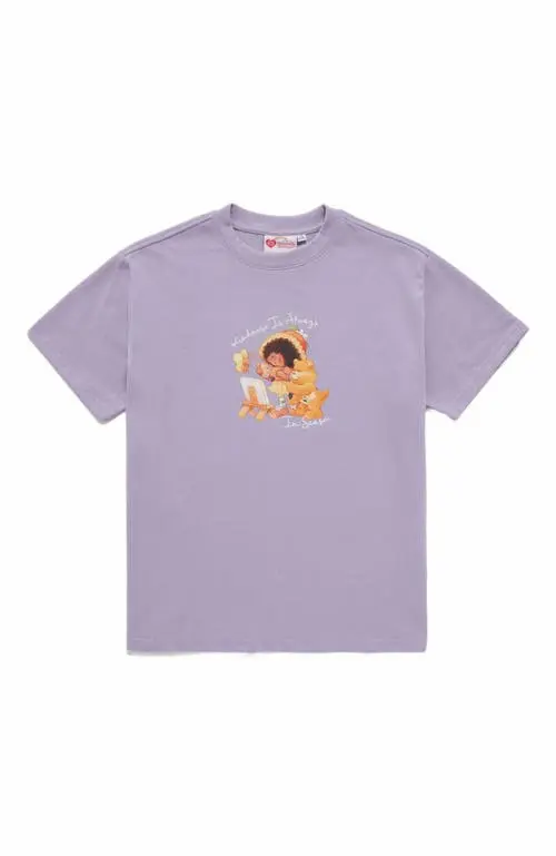 SAMII RYAN Kindness Season Oversized T-shirt - Lavender