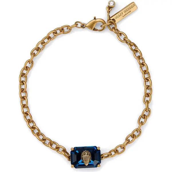 Kurt Geiger Cut Chain Bracelet - Blue