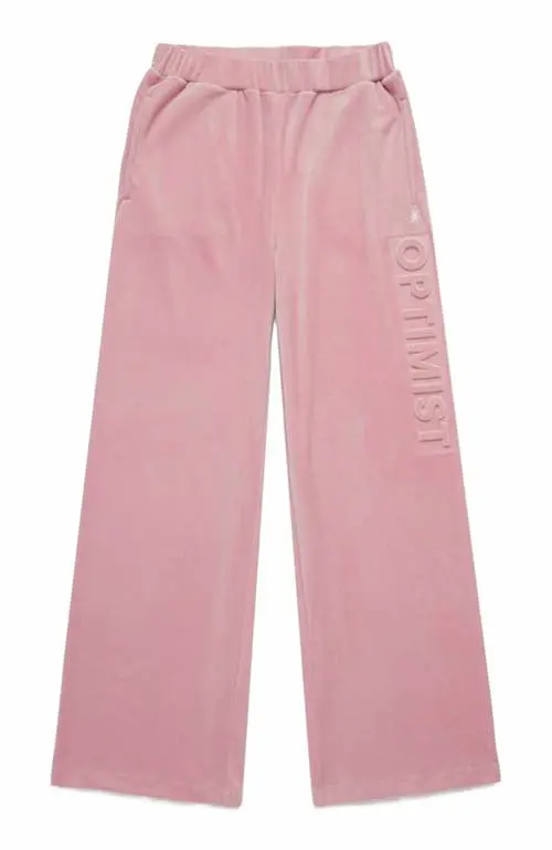 SAMII RYAN Optimist Velour Wide Leg Pants