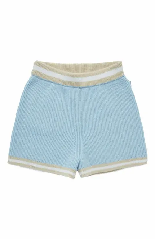 SAMII RYAN Smiley Wimbledon Knit Shorts
