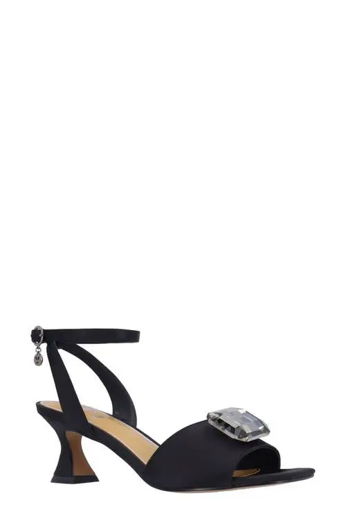 J. Reneé Nickee Ankle Strap Sandal - Black