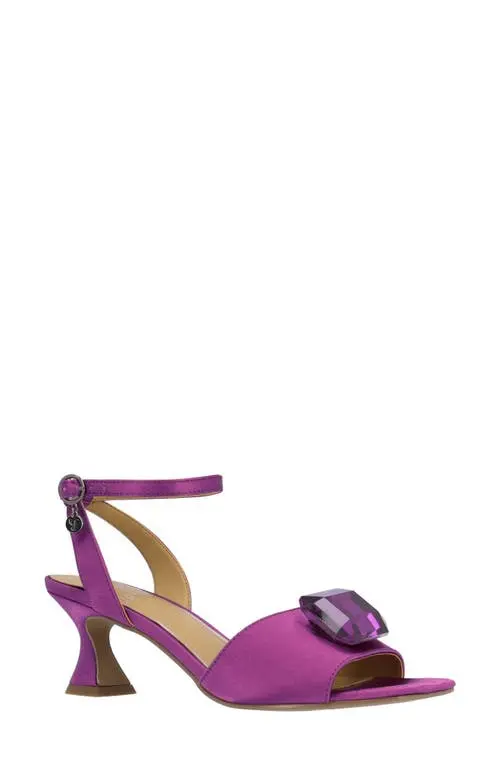J. Reneé Nickee Ankle Strap Sandal - Purple