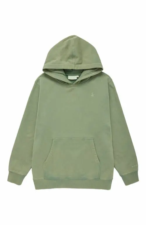 SAMII RYAN Embroidered Cotton Hoodie