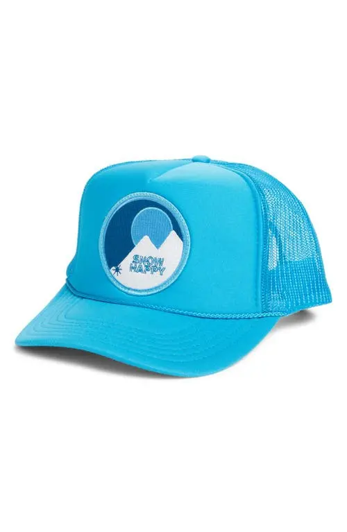 FRIDAY FEELIN’ Patch Trucker Hat - Blue