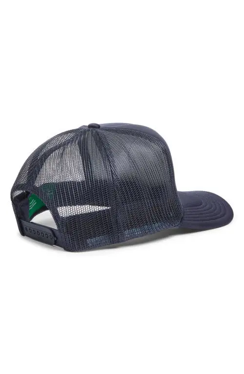 FRIDAY FEELIN’ Patch Trucker Hat - Navy