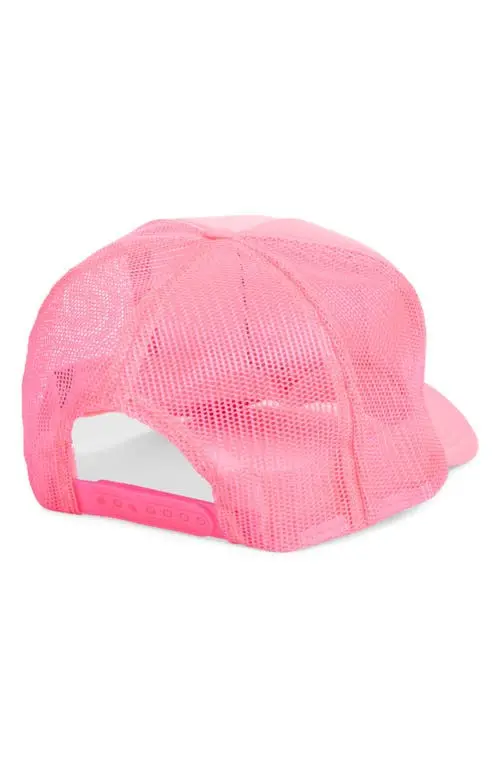 FRIDAY FEELIN’ Salty Moms Club Patch Trucker Hat - Pink