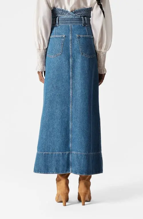 & Other Stories Denim Maxi Skirt