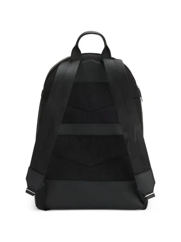 BOSS Grained Leather Backpack