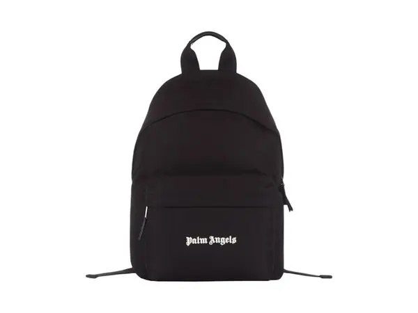 Palm Angels Cordura Logo Backpack - Black