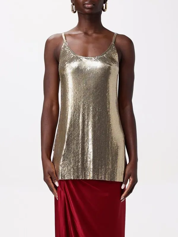 Rabanne Sleeveless Top - Gold