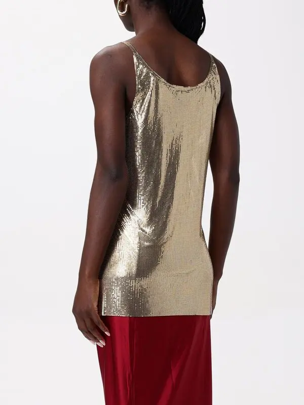 Rabanne Sleeveless Top - Gold