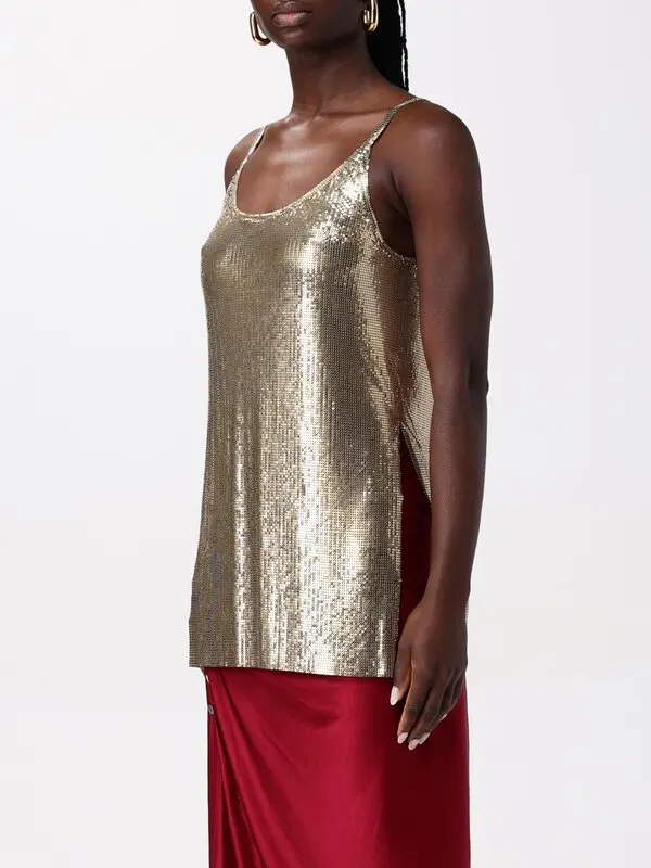 Rabanne Sleeveless Top - Gold