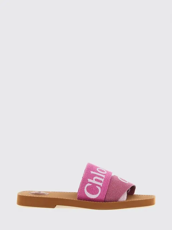 Chloé Heeled Sandal - Fuchsia
