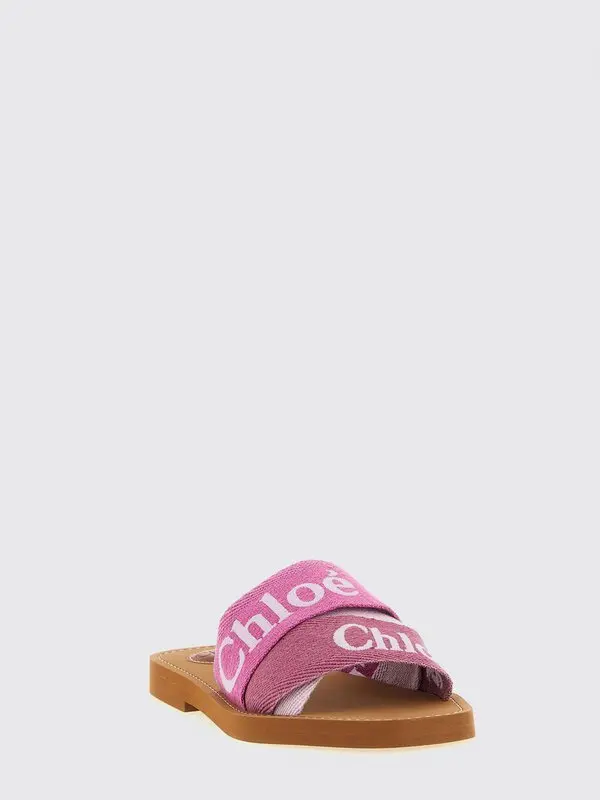 Chloé Heeled Sandal - Fuchsia