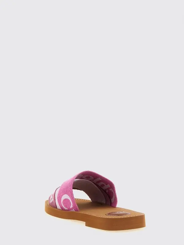 Chloé Heeled Sandal - Fuchsia
