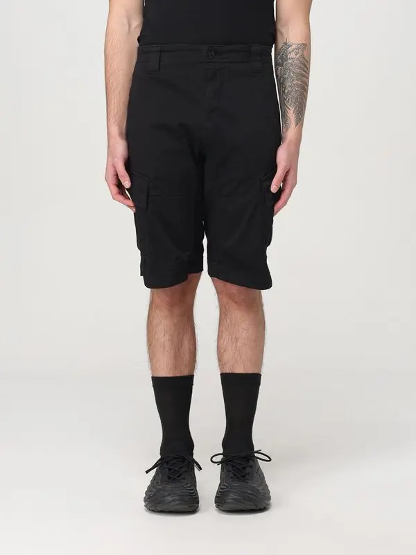 C.P. COMPANY Cargo Shorts - Black