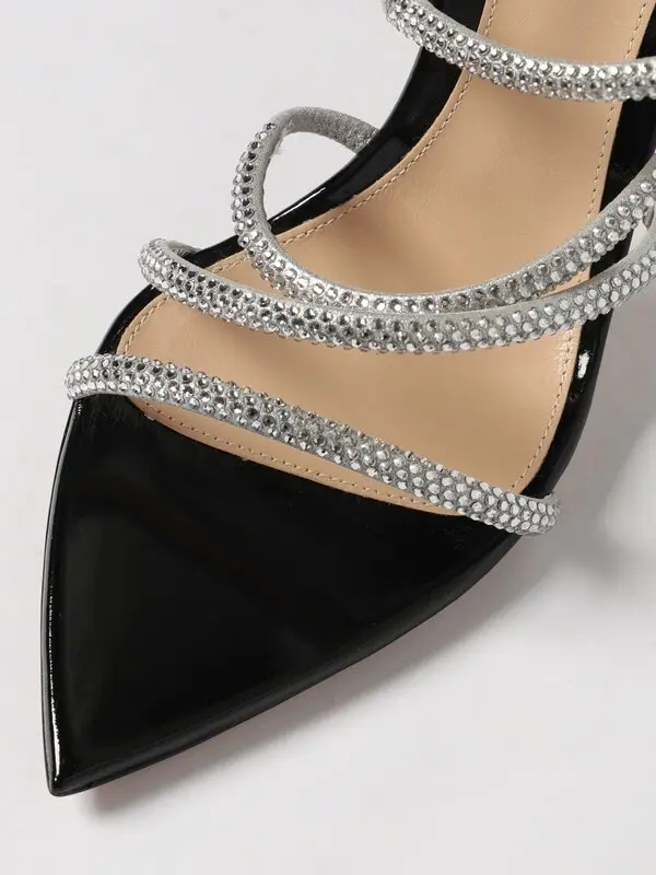 GIANVITO ROSSI Heeled Sandals - Silver