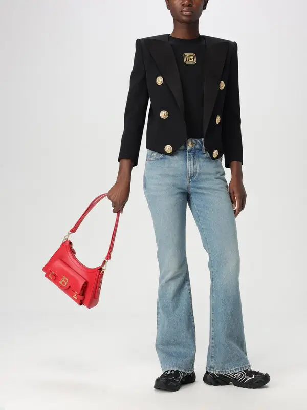 Balmain Flare Leg Jeans