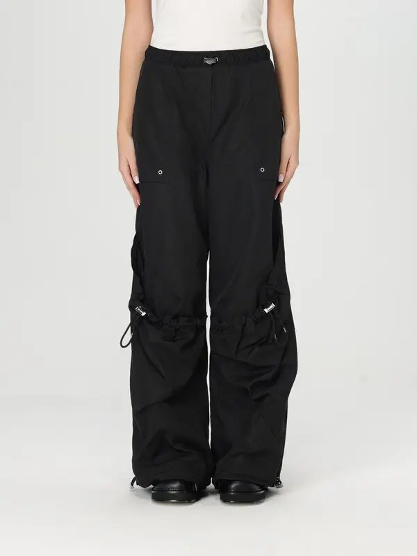 Attico Wide Leg Cargo Pants