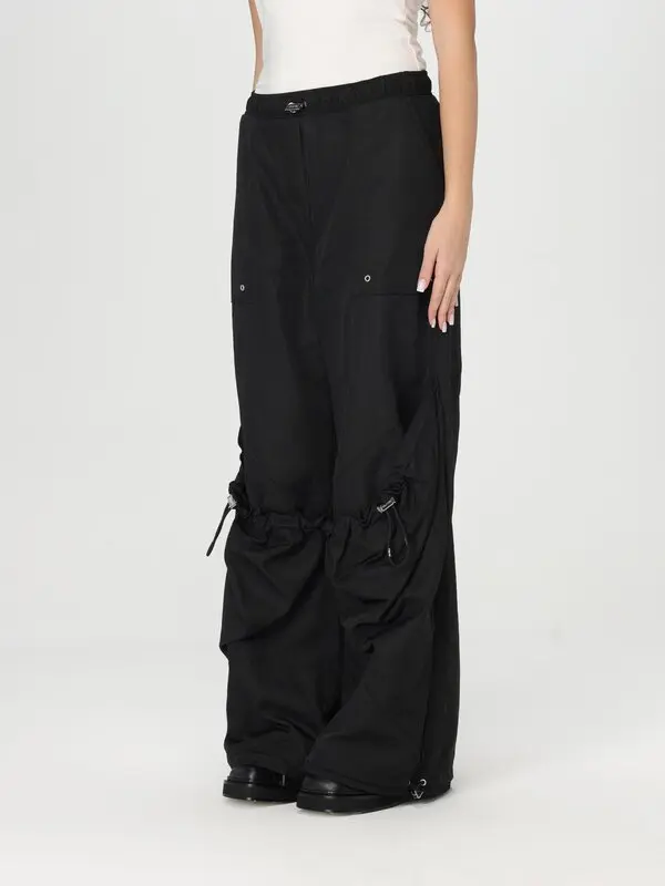 Attico Wide Leg Cargo Pants