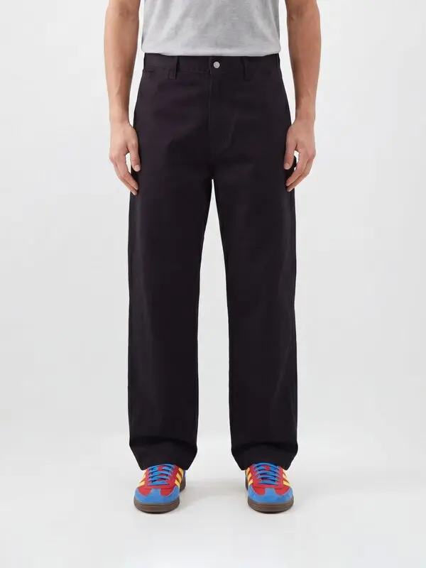 Carhartt Work In Progress Wide Leg Trousers - Grey