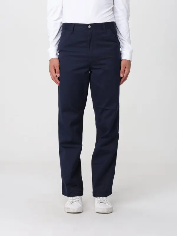 Carhartt Work In Progress Wide Leg Trousers - Navy