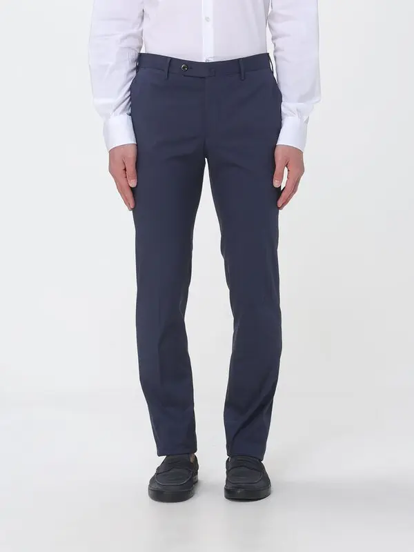 PT TORINO Tailored Trousers - Navy