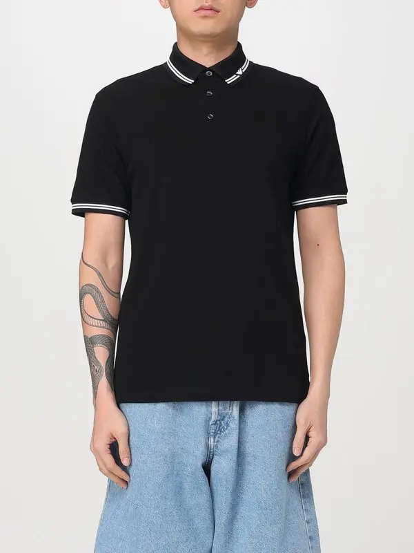 Emporio Armani Polo Shirt - Black
