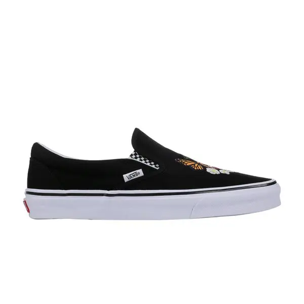 VANS Classic Slip-on Checker Floral - Black