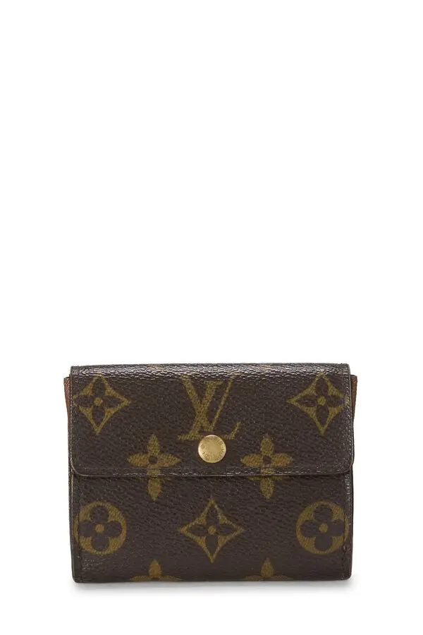 LOUIS VUITTON Monogram Canvas Ludlow Card Holder - Brown