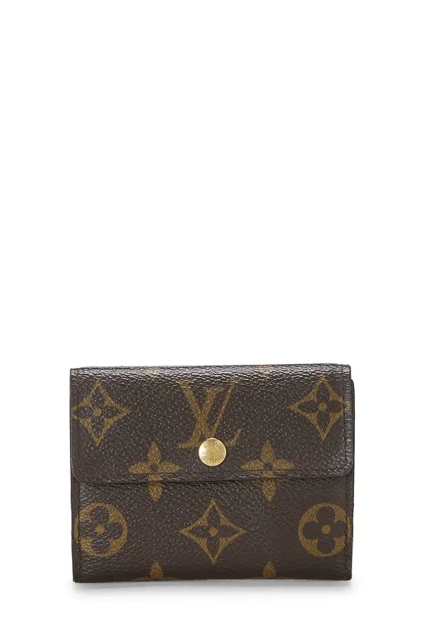 LOUIS VUITTON Monogram Canvas Ludlow Card Holder - Brown