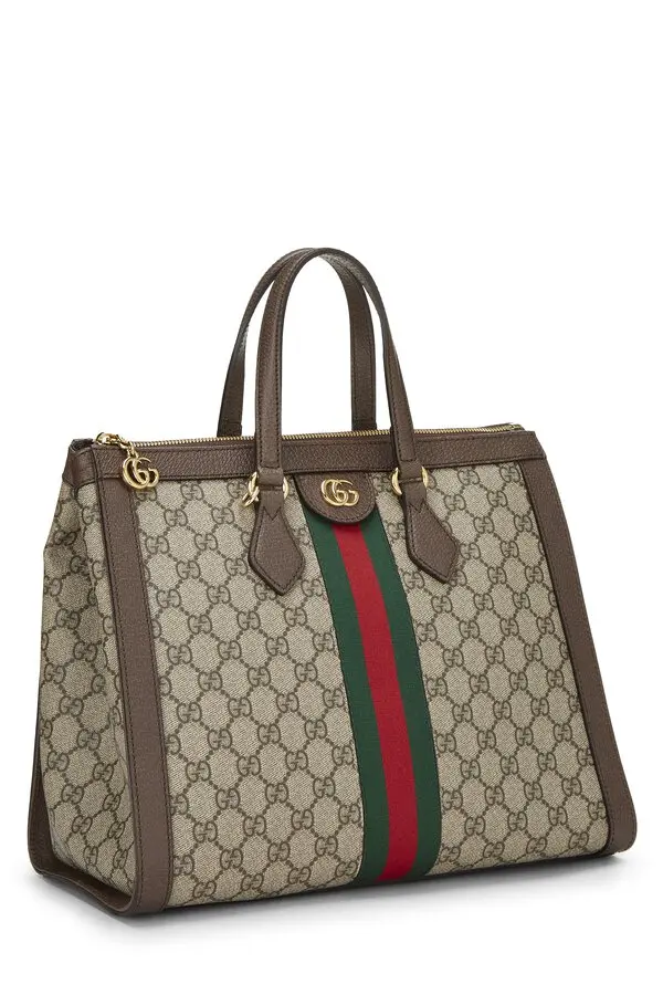 Gucci Gg Supreme Canvas Ophidia Tote