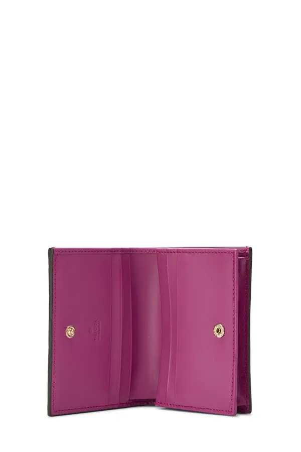 Gucci Ssima Bifold Bow Wallet