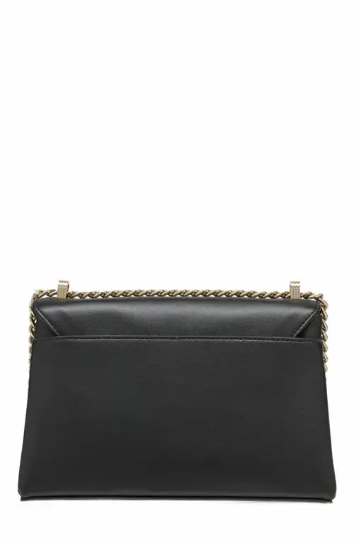 Dkny Evie Flap Shoulder Bag - Blk/gold