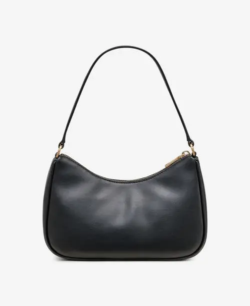 Dkny Top-zip Shoulder Bag - Blk/black