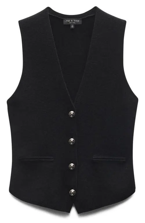 Rag & Bone Ella Merino Wool-blend Sweater Vest