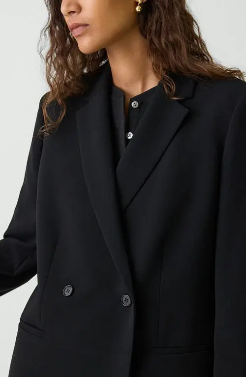 Theory Relaxed Double Breasted Blazer