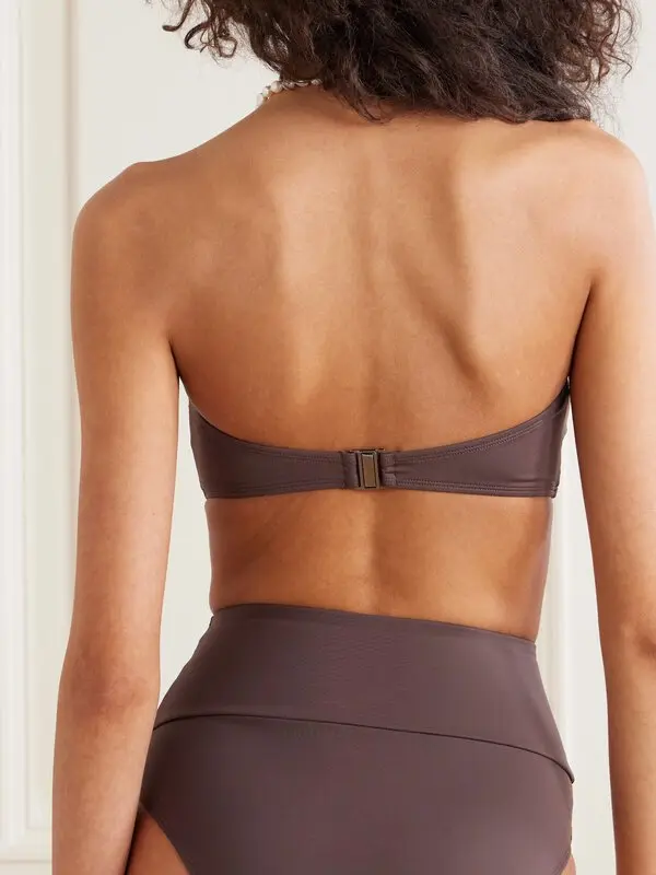 ST. AGNI Recycled Bandeau Bikini Top