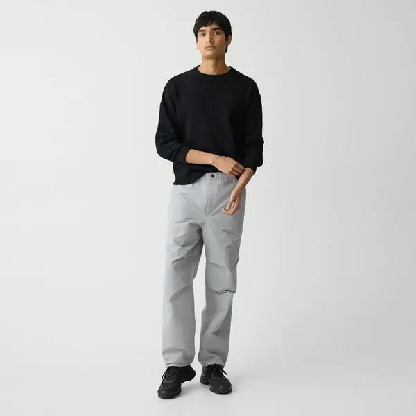 Theory Wide-leg Drawstring Pant - Dark Vapor