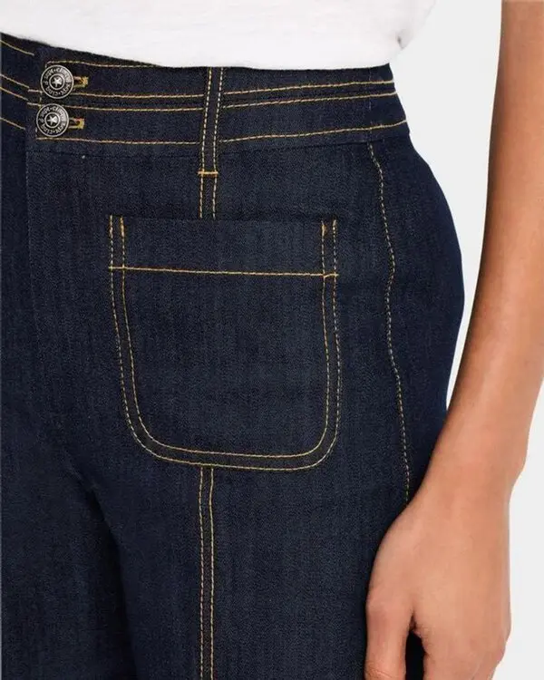 Cinq À Sept Dorothea Wide-leg Jeans - Indigo