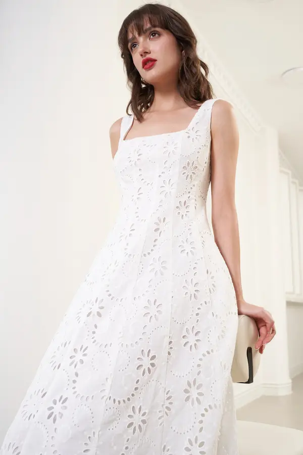 Yumi Kim Freya Cotton Eyelet Dress