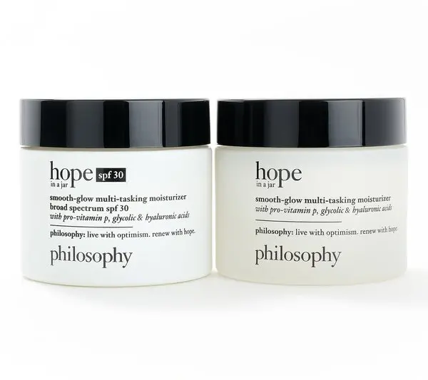 PHILOSOPHY Hope In A Jar Moisturizer Original & Spf30 2pc Set - One-color
