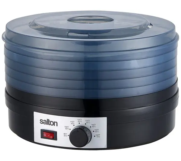 SALTON 245 Watt Food Dehydrator - One-color